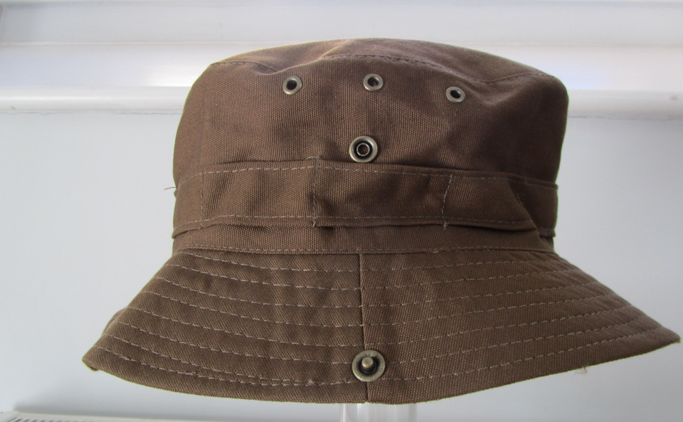 SOUTH AFRICAN / SADF NUTRIA BUSH HAT (BOSHOED) - 56 - NEW REPRO - ENDS ...