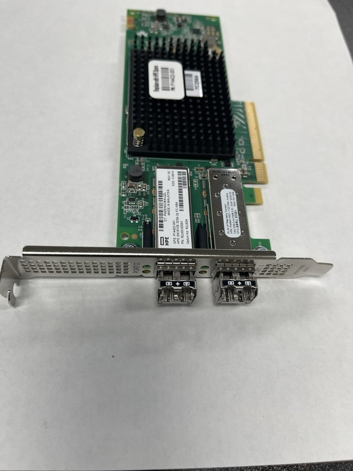 HPE SN1610E 32Gb 2-port Fibre Channel Host Bus Adapter - PCI Express ...