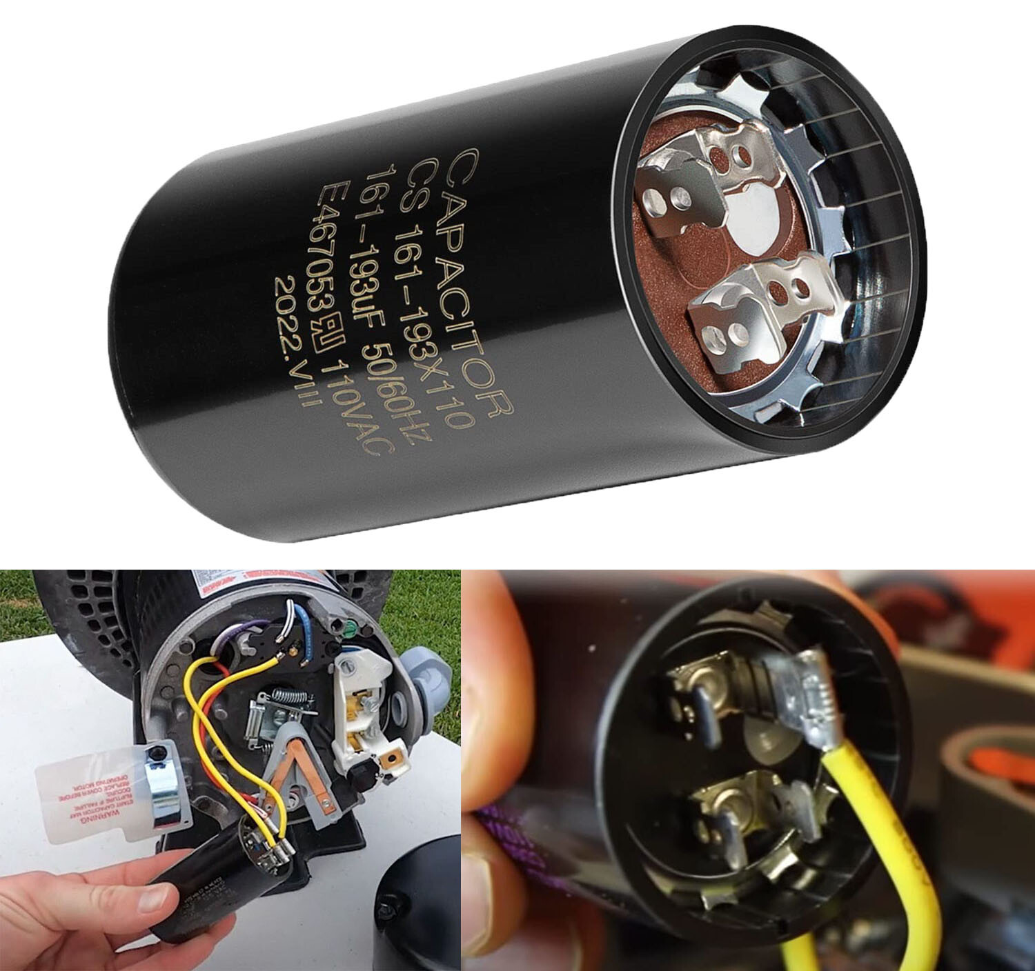 Pool Pump Motor Start Capacitor For Hayward Super Pump & Max Flo Pump 0 ...