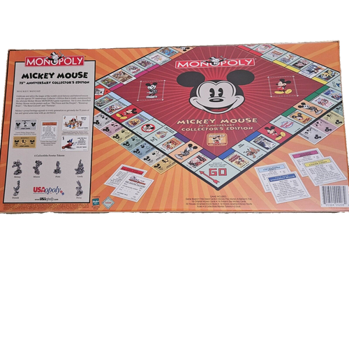 Monopoly Mickey Mouse 75th Anniversary Collector Edition New Sealed | eBay
