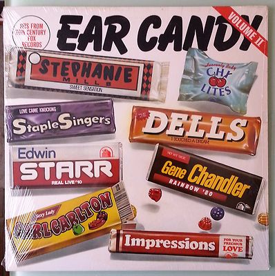 various EAR CANDY volume ii LP VINYL sealed small shrink tears / corner ...