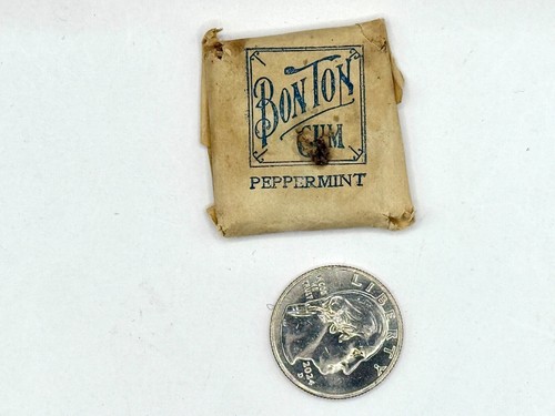 VINTAGE BON TON PEPPERMINT GUM STICK 30 YEAR COLLECTION CHEWING DAYTON ...