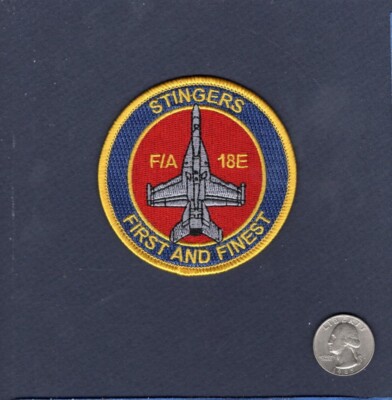 Original VFA-113 Stingers États-unis Marine F-18E Frelon Escadron Balle ...