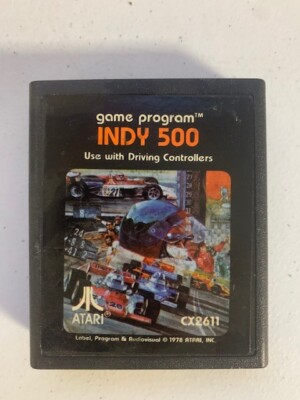 Indy 500 (Atari 2600, 1978) Cart Only | eBay