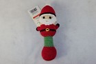 Hand Crocheted Baby Rattle ~ Choice Of Santa, Snowman, Or Reindeer ...