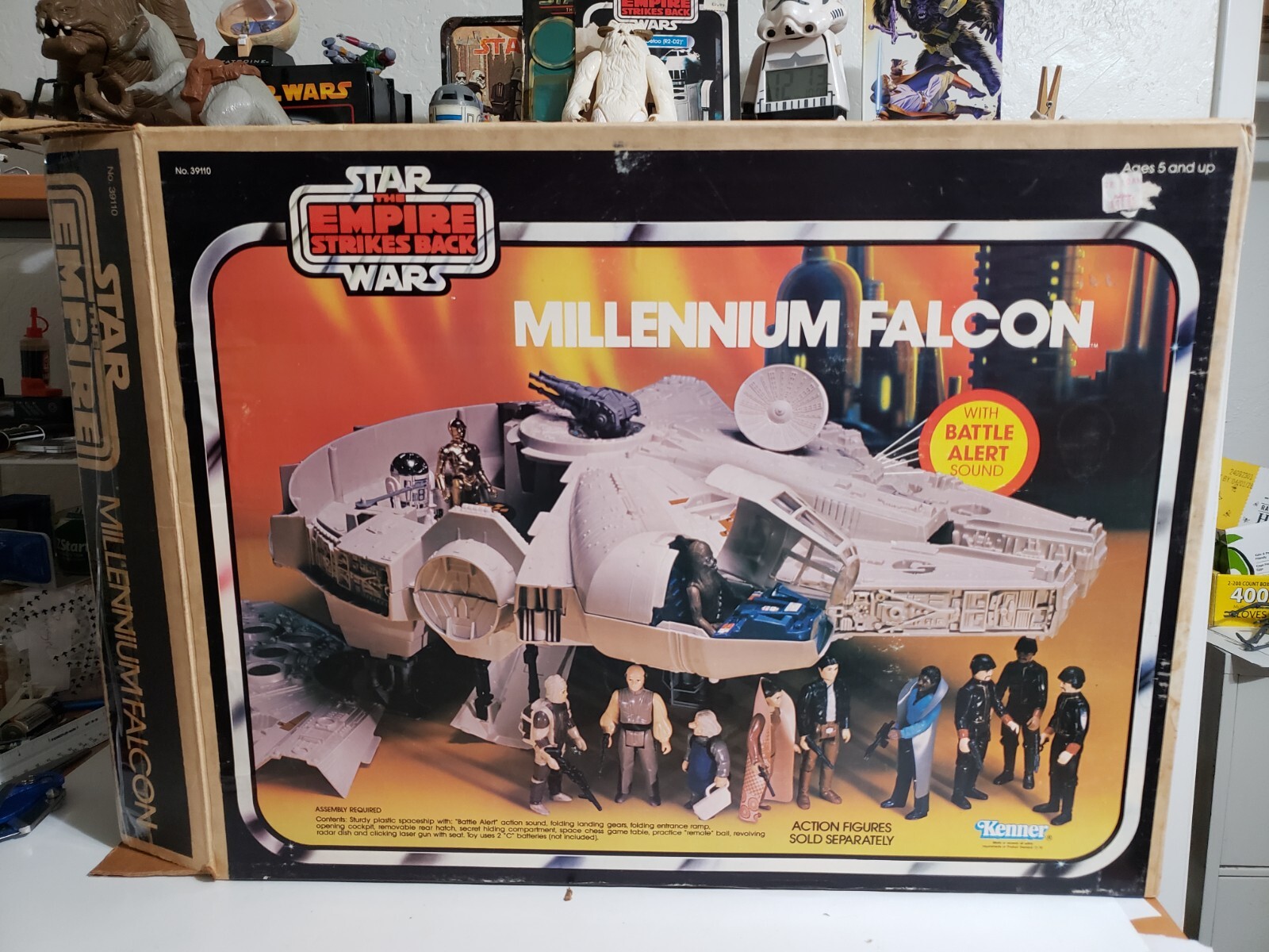 Millennium Falcon ESB Box Only Vintage star wars Great Condition | eBay