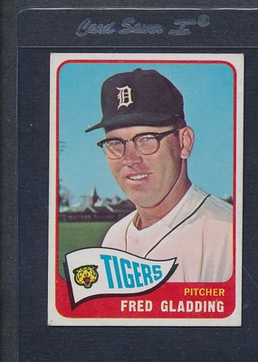 1965 Topps #037 Fred Gladding Tigers VG *2782 | eBay