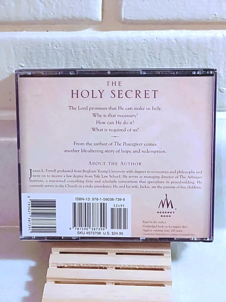 THE HOLY SECRET BY JAMES L. FERRELL - AUDIO BOOK ON CD (LDS) | eBay