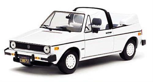 1:18 Sun Star Volkswagen VW Golf '78 Open Convertible white, silver | eBay
