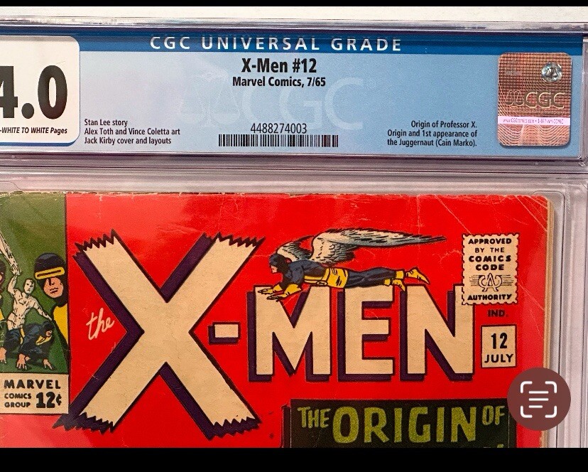 X-MEN #12 CGC 4.0 MARVEL COMICS 1965 FIRST APPEARANCE OF JUGGERNAUT | eBay