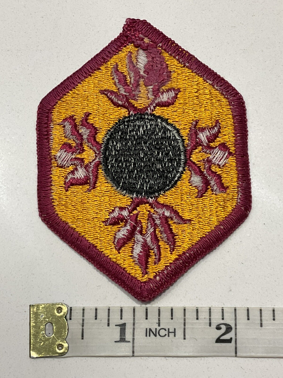 VIETNAM ERA PATCH U.S. ARMY 57th ORDNANCE BRIGADE FULL COLOR MERROW ...