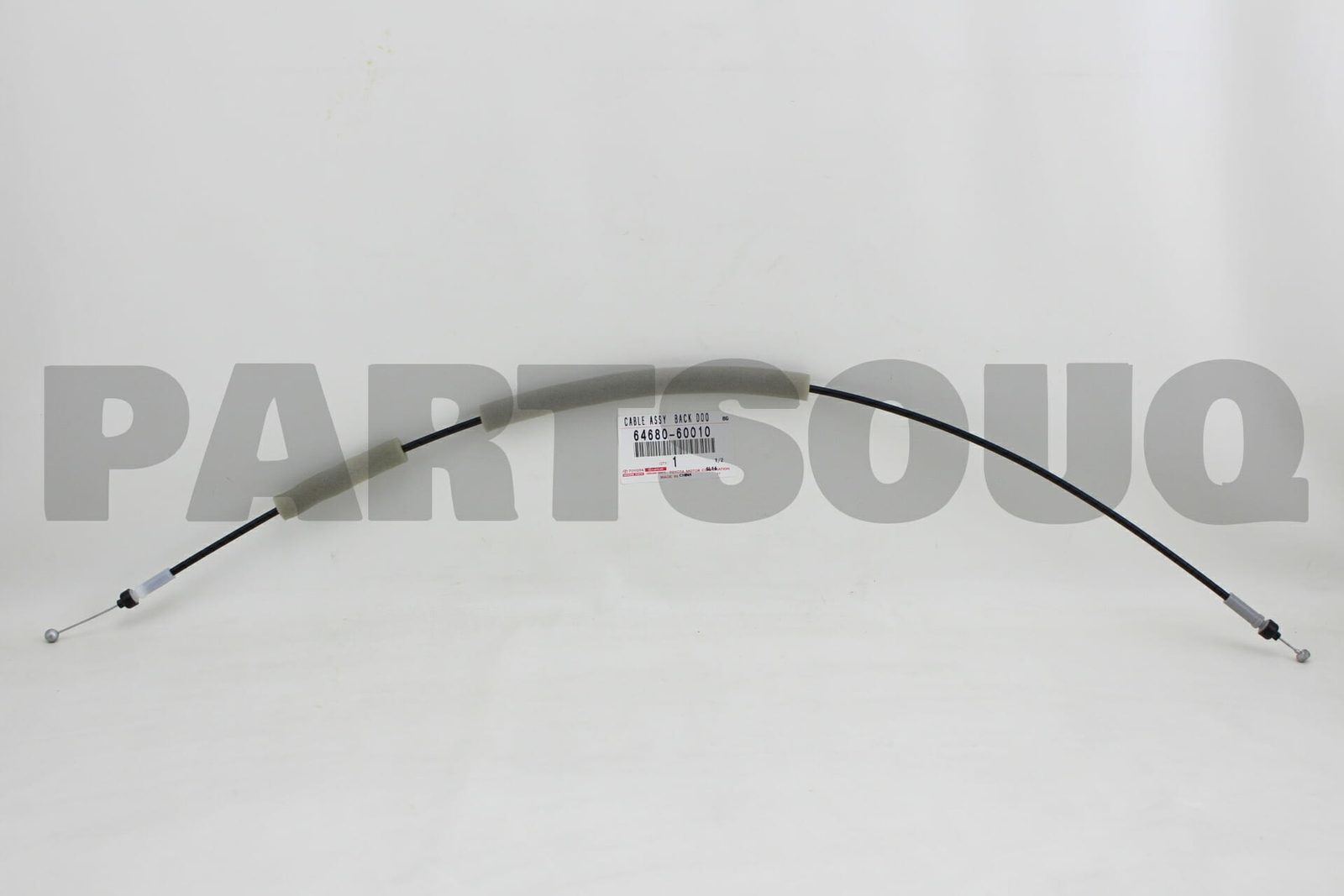 6468060010 Genuine Toyota CABLE ASSY, BACK DOOR LOCK CONTROL 64680 ...