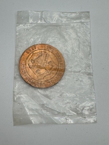 U.S. Mint Denver Colorado 1789 Commemorative Souvenir Copper Token Coin ...