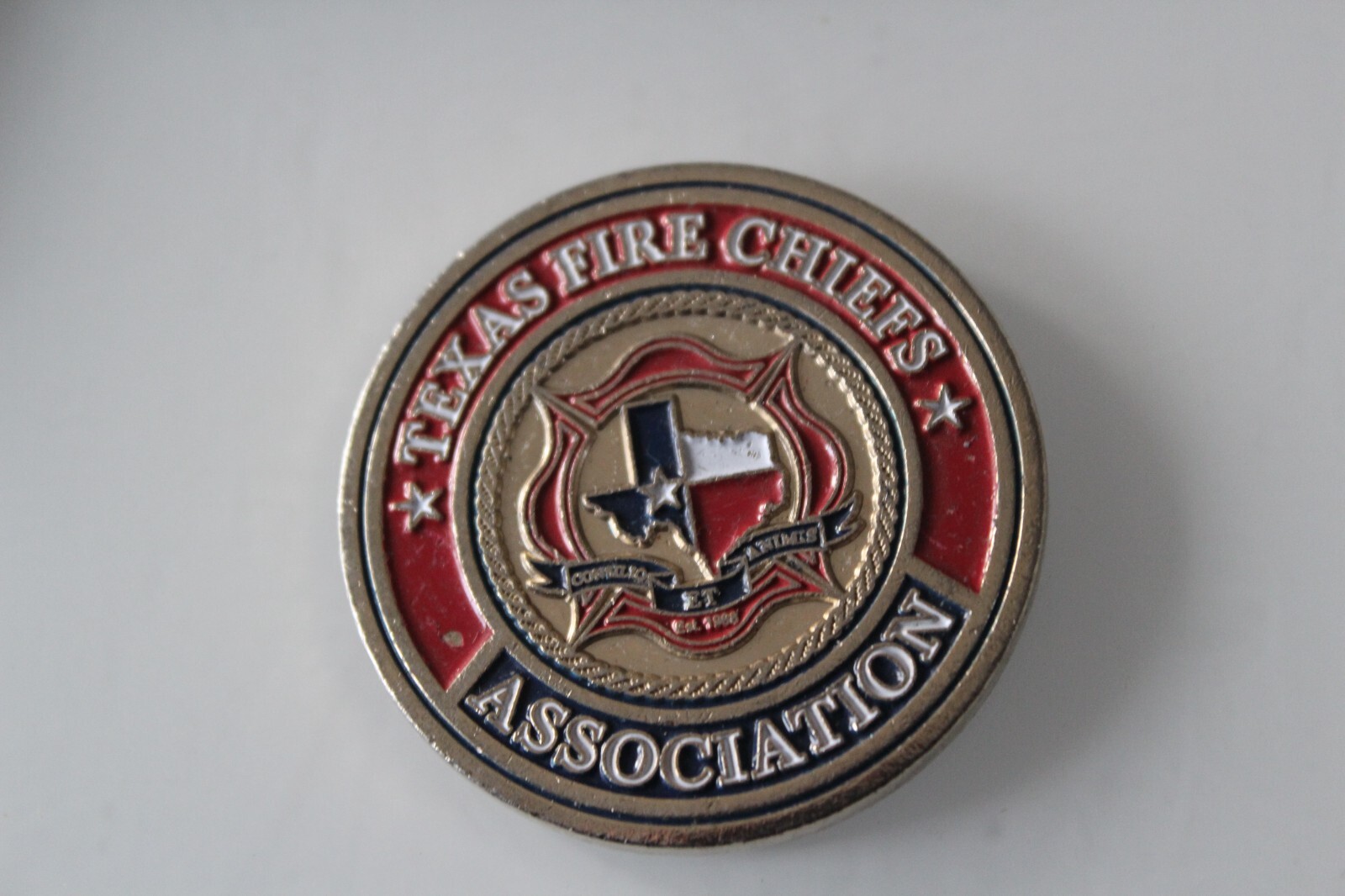 Texas Fire Chiefs Academy CFE Challenge Coin | eBay