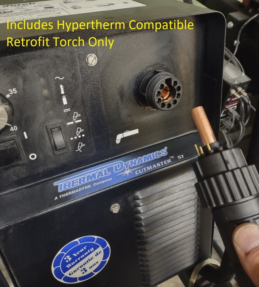 Thermal Dynamics Cutmaster 51 Retrofit Plasma Torch Replaces SL60 7 ...