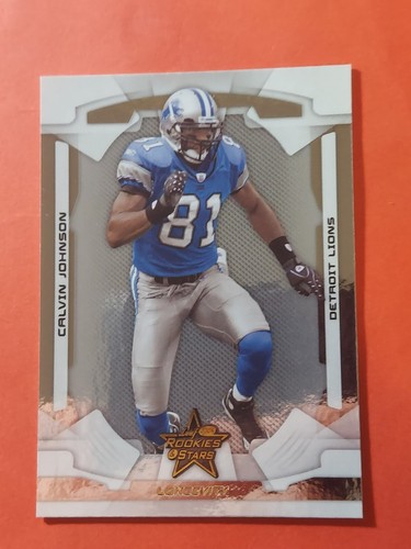 2008 Leaf Rookies and Stars Longevity #33 Calvin Johnson, cd1 | eBay