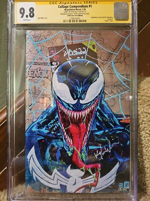 Venom collage compendium signed by Kyle Willis CGC 9.8 SS ltd /60 | eBay