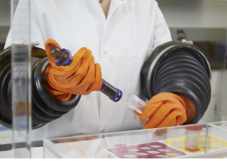 SP Bel-Art Products 50025-0310 Glove Box Bellow Type Gloves Size 10 ...