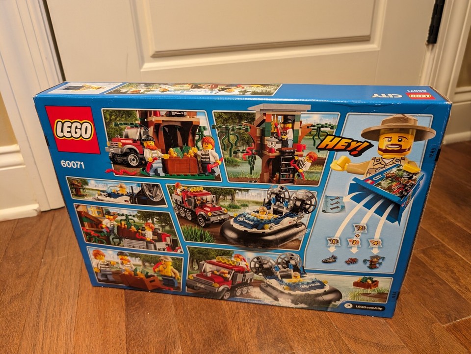 LEGO CITY SET LEGO 60071 HOVERCRAFT ARREST RETIRED New In Box ...