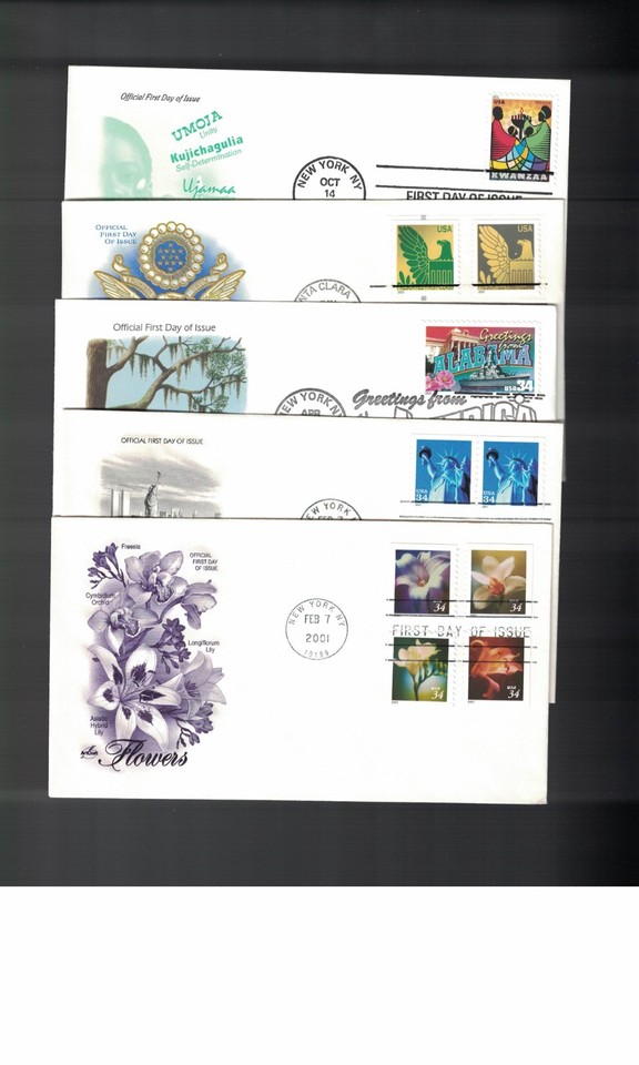US FDC FIRST DAY COVERS 2000'S LOT OF 33 #22 | eBay