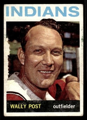 1964 TOPPS WALLY POST 253 POOR BASEBALL CLEVELAND INDIANS | eBay