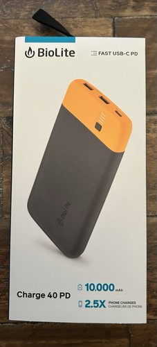 BIOLITE CHARGE 40 PD FAST USB-C PD 10,000 mAh Power Bank Carry-On ...