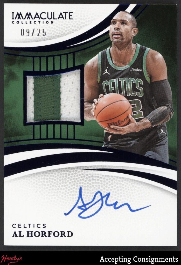 Al Horford 2024 Immaculate #48 Patch Autographs /25 Price Guide ...