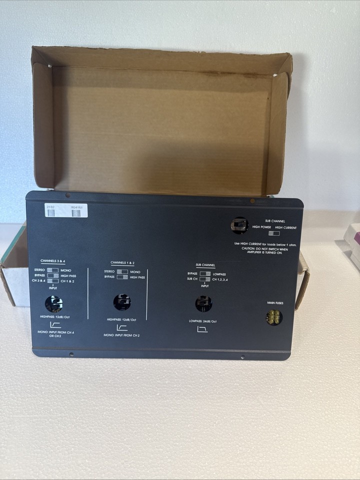 Soundstream Reference 405 amplifier New In Box | eBay