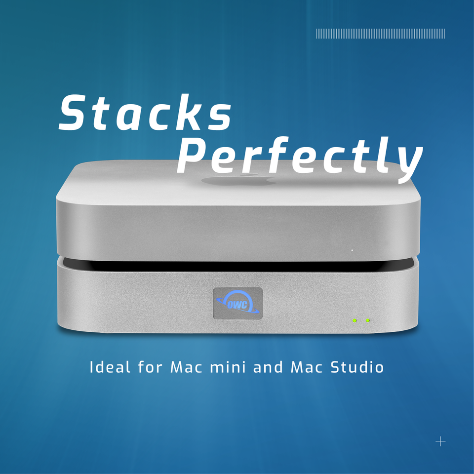 OWC 20TB HDD 7200RPM miniStack STX Stackable Storage and Thunderbolt ...