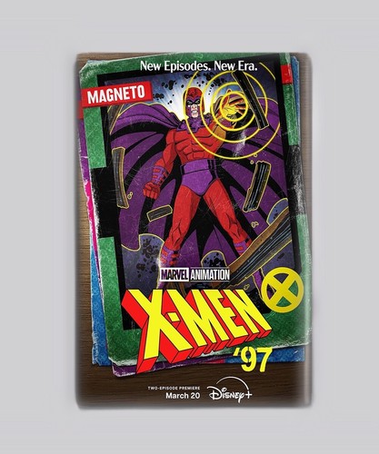 X-MEN '97 / MAGNETO - 2"x3" POSTER MAGNET (wolverine cyclops beast ...