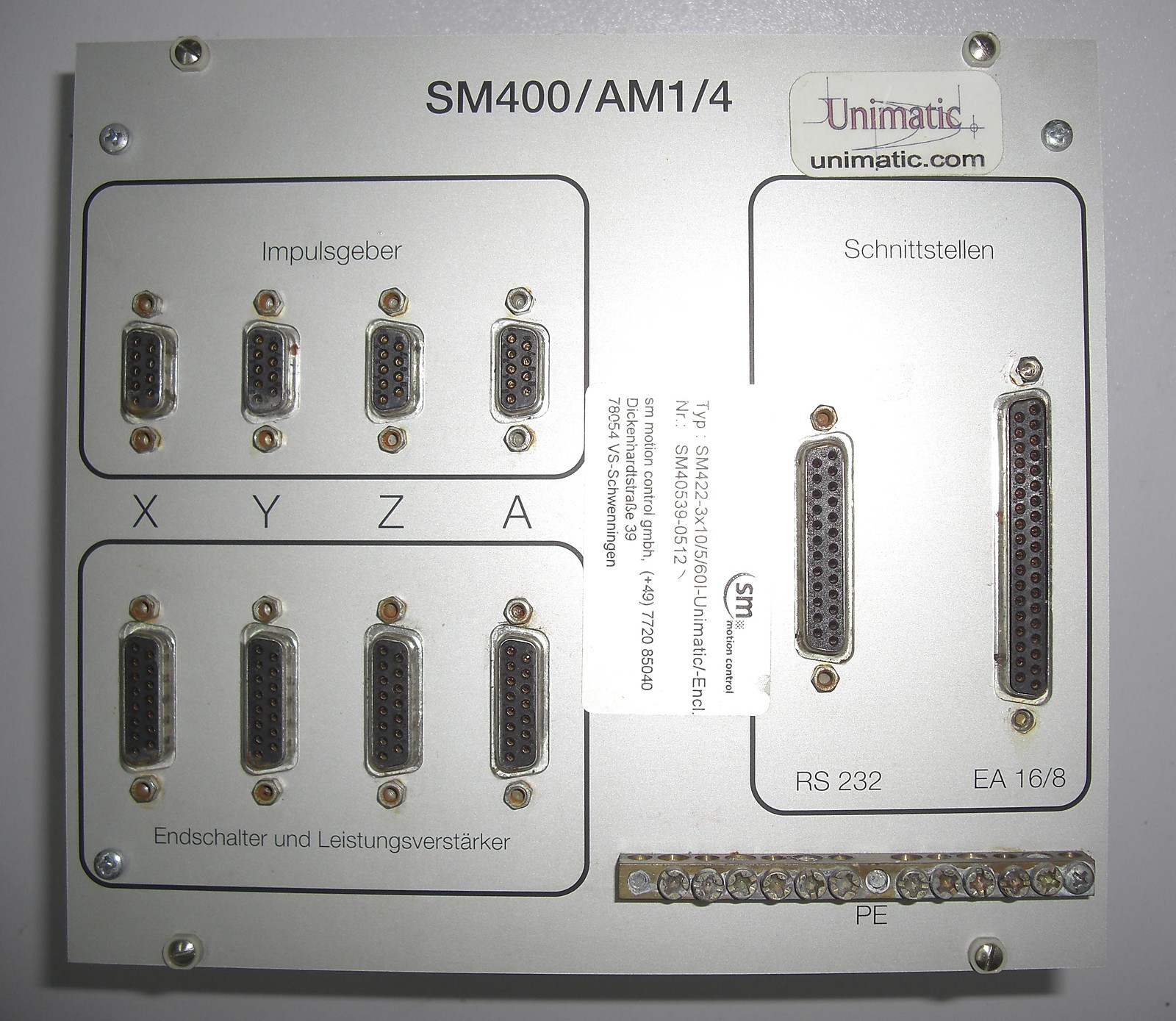 V1# SM motion SM400/AM1/4 module | eBay
