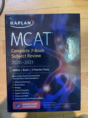 MCAT Complete 7-Book Subject Review 2020-2021 and Flashcards | eBay