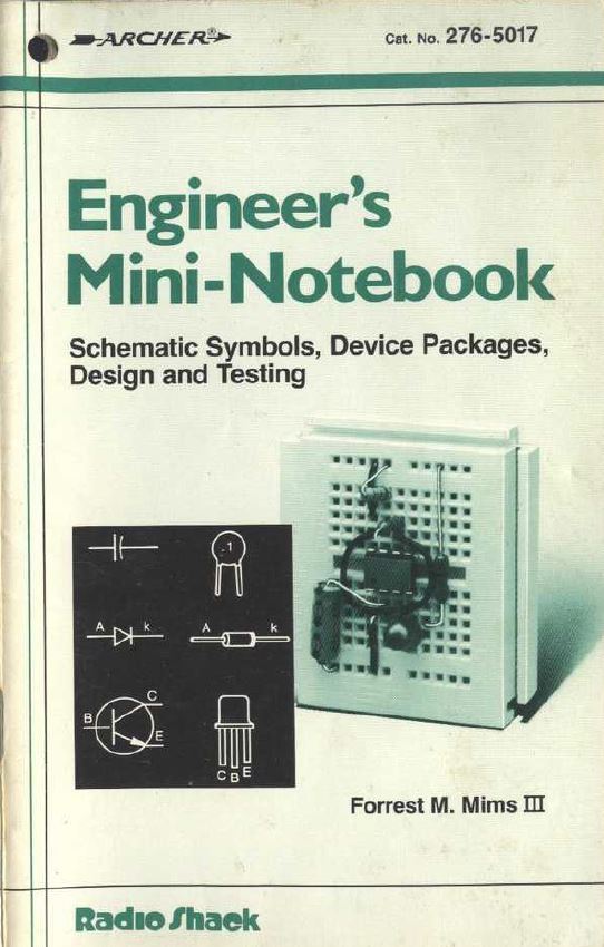 RadioShack Engineer's Mini Notebooks Forrest Mims Electronics Books CD ...