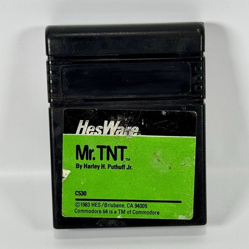 Commodore 64 C64 8-bit Computer Mr. TNT cartridge, RARE | eBay