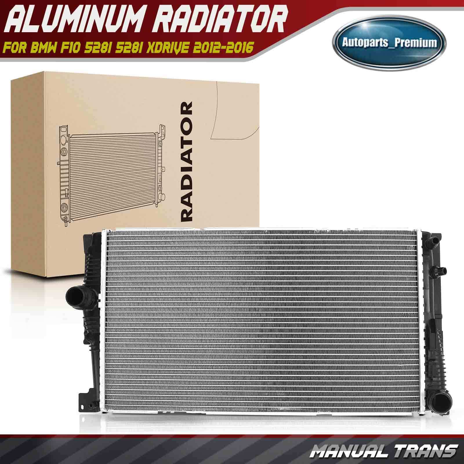 Radiator w/o Oil Cooler for BMW F10 528i 528i xDrive 2012-2016 2.0L ...