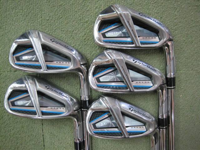 Golf Iron Set TaylorMade SIM MAX OS KBS MAX85JP (R) 5pcs6-P Golf Iron Set TaylorMade SIM MAX OS KBS MAX85JP (R) 5pcs6-P