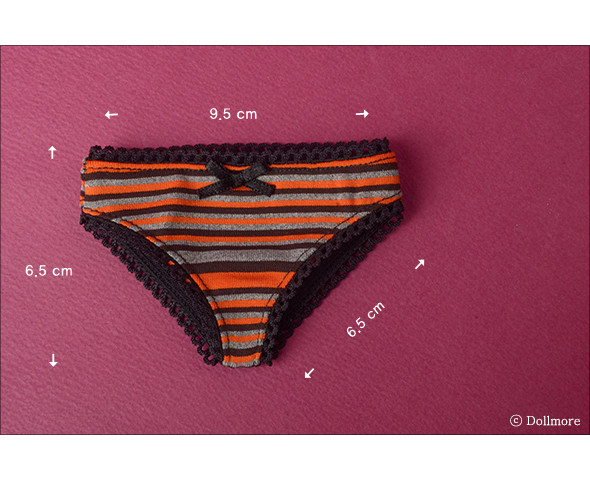 [Dollmore] 1/3 BJD underwear SD Female panty - Sosoke Panties (O.Black ...