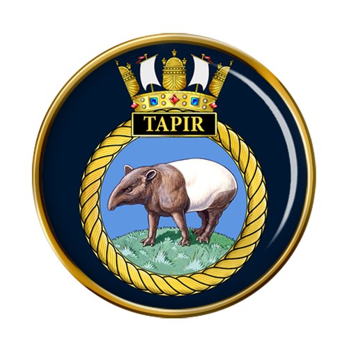 Hms Tapir , Reale Blu Scuro Spilla | eBay