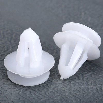 50Pcs Door Trim Panel Retainers Interior Fastener Push Clips Rivets For ...