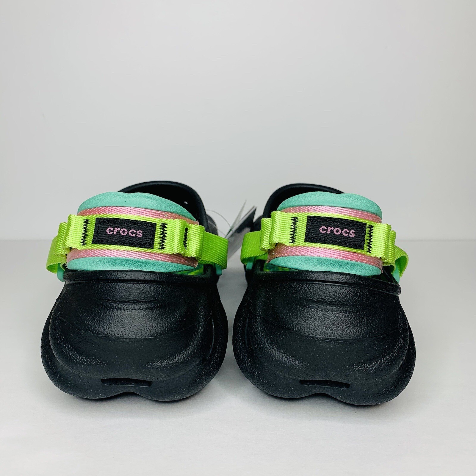 Crocs Echo Clog Shoes Spring Break Edition Black/Multicolored M11/W13 ...