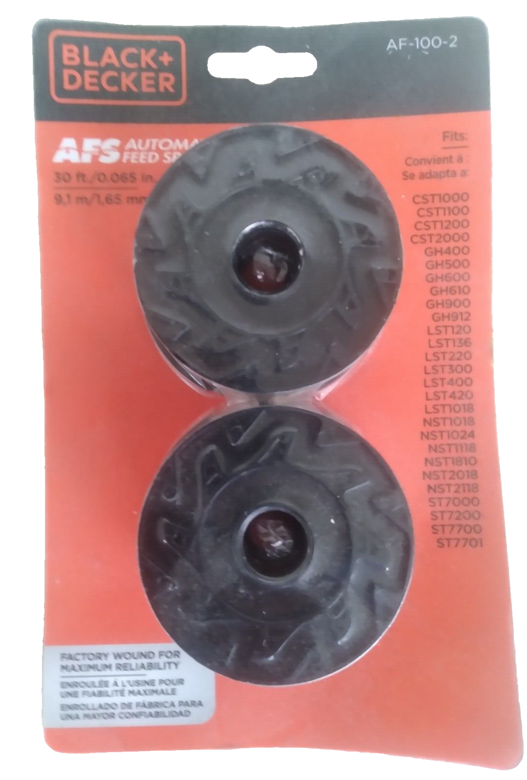 New sealed 30 foot Black & Decker AFS Automatic Feed Spools AF-100-2 | eBay