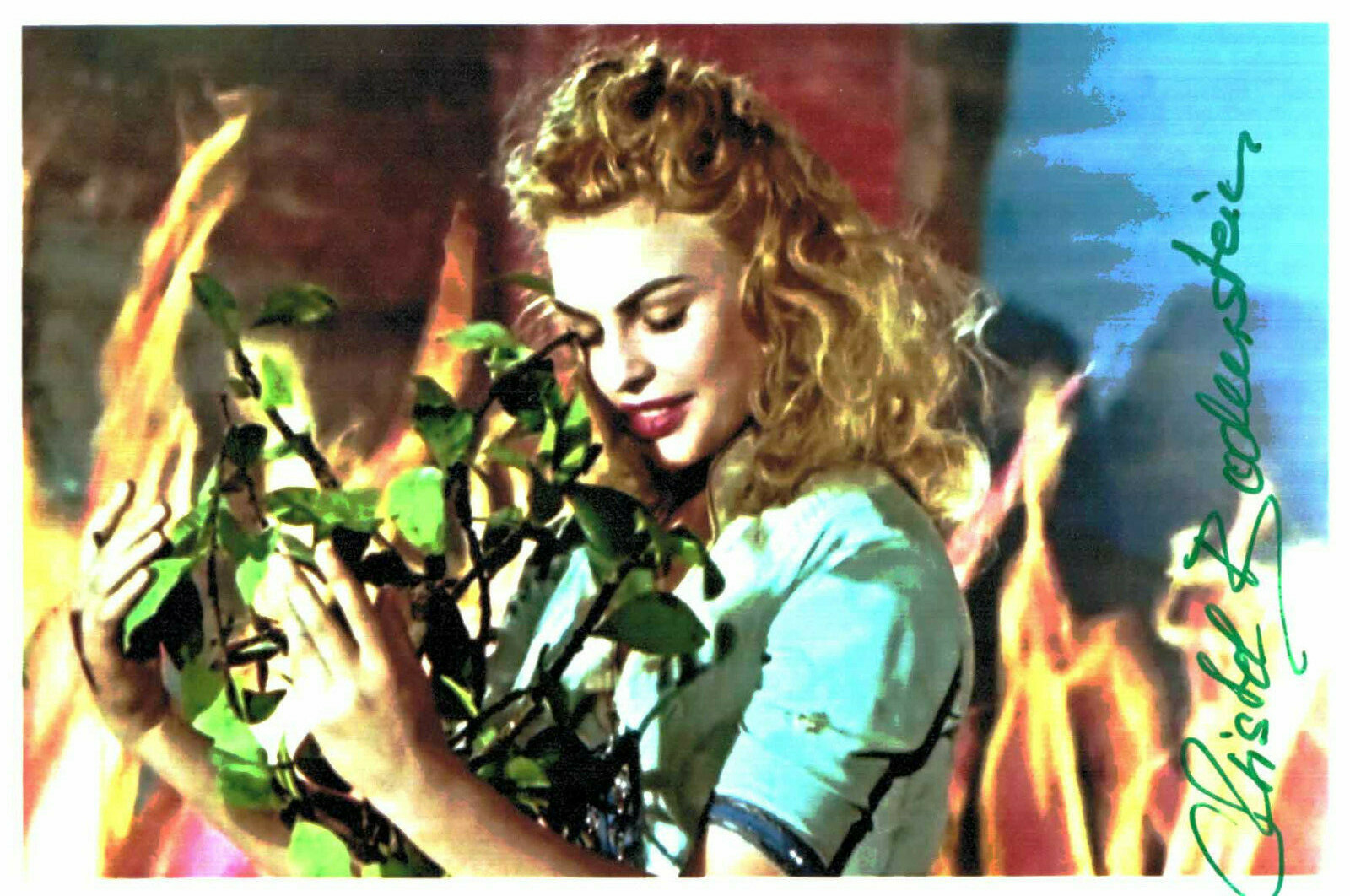 Christel Bodenstein * Original Signature on Photo Print Card 10x15 - No ...