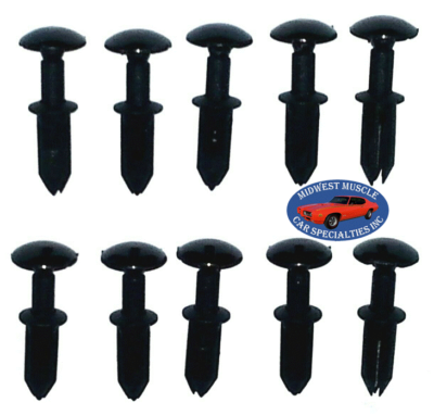 84-05 GM Fender Door Trunk Body Trim Molding Fastener Push In Retainers ...