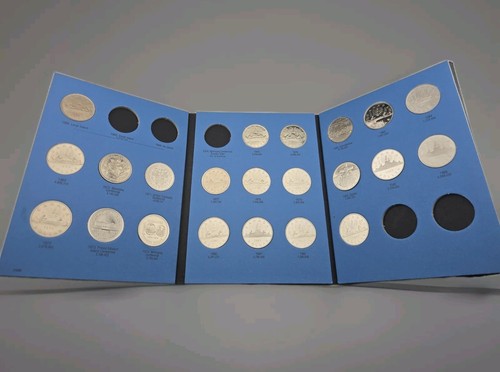 1968-1984 Canada $1 Dollar Coin Collection In Book 22 Coins Whitman ...