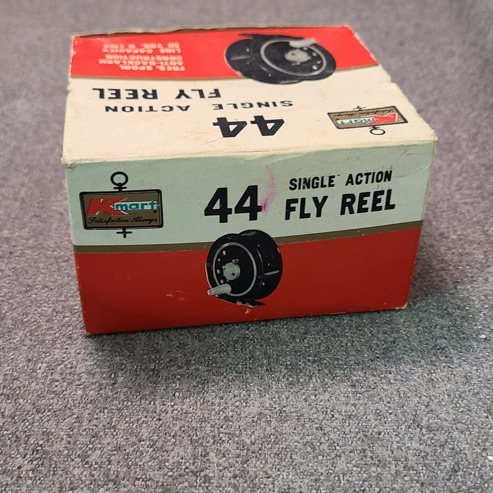 KMART 44 Single Action FLY REEL UNUSED IN ORIGINAL PACKAGE | eBay