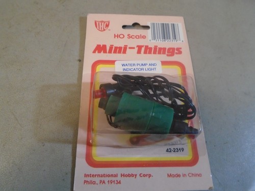 IHC HO SCALE WATER PUMP & INDICATOR LIGHT MINT ON CARD | eBay