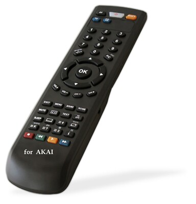 Remote Control for AKAI TV Model: CT2877A ( black ) | eBay