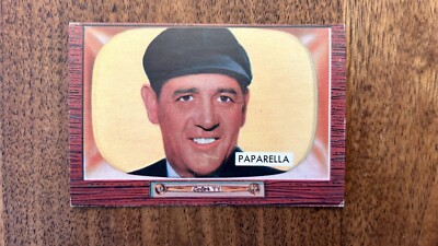 1955 Bowman Set-Break #235 Joe Paparella Umpire EX | eBay