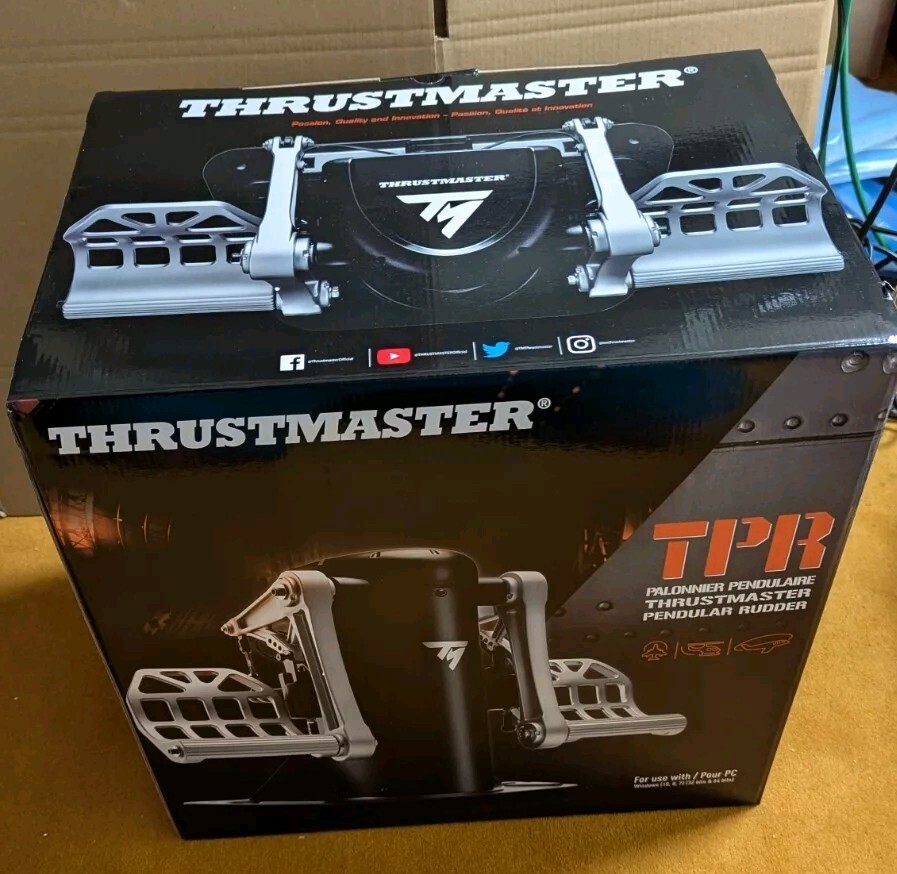 Thrustmaster TPR Pendular Rudder Pedals 3362932915249 | eBay