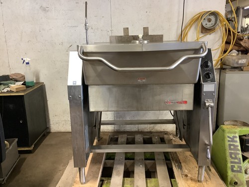 Tilting Skillet Market Forge 30P-STGL 30 gallon Nat. Gas Tested | eBay